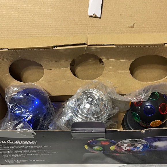 Brookstone | Other | Brookstone 3 Piece Party Pack Portable Led Party ...